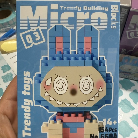 Labubu | Toys | Labubu Micro Blocks 6 Different Shapes Collect Them All ...